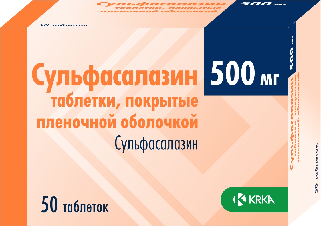 SULFASALAZİN 500 mq; Tablet | Krka